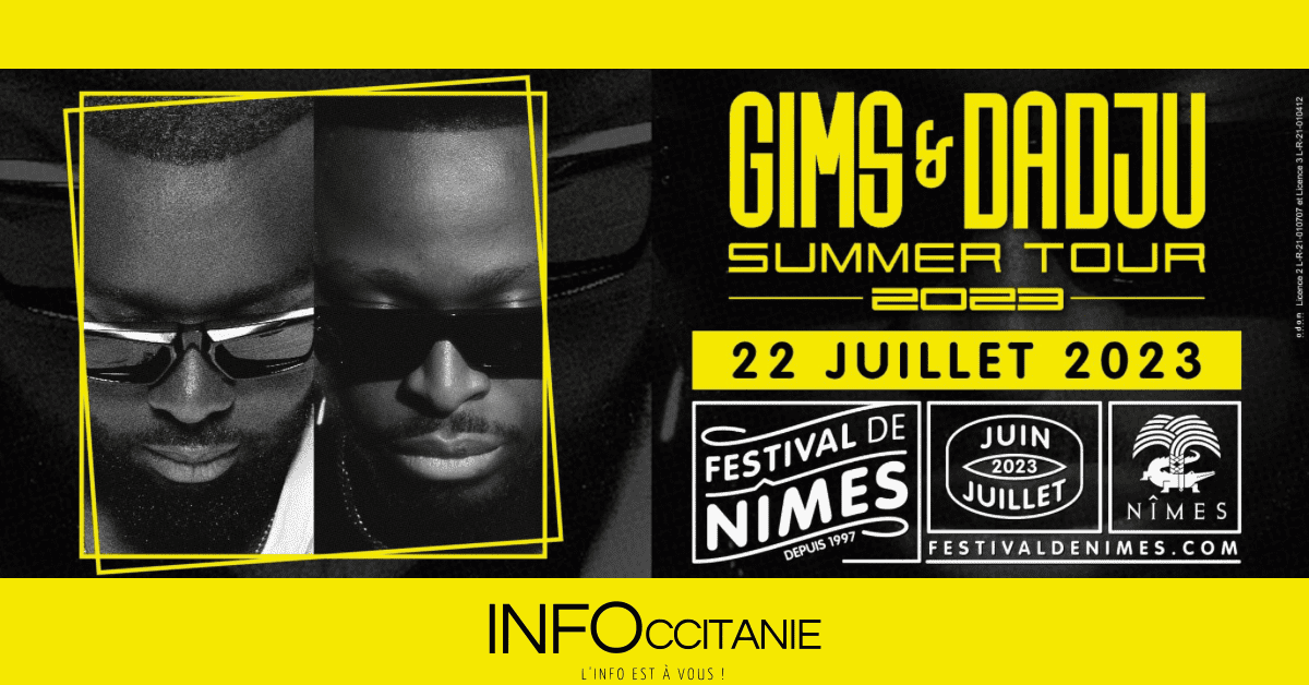 Concert : Gims et Dadju réunis pour le festival de Nîmes