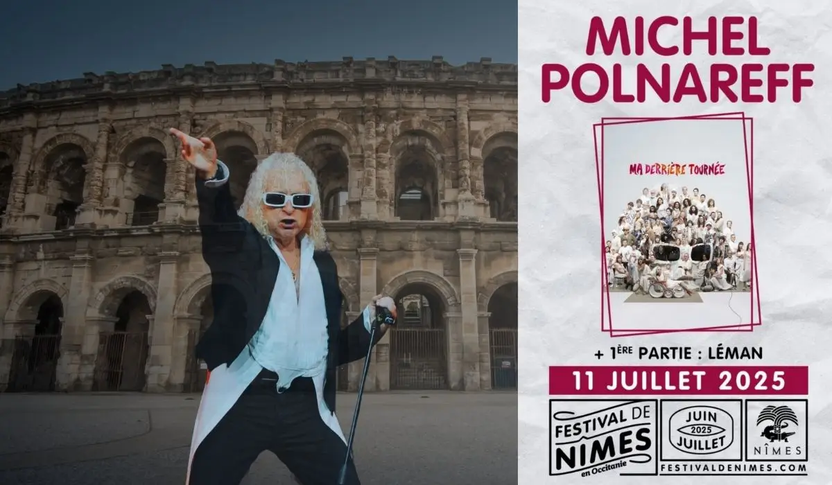 Festival de Nîmes : Michel Polnareff de retour dans les Arènes en 2025